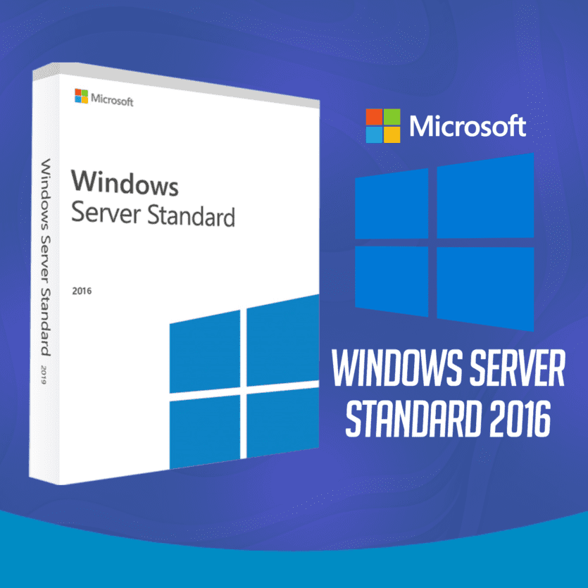 Windows Server 2016 Standard - 32/64 BITS - Licença Vitalícia + Nota ...
